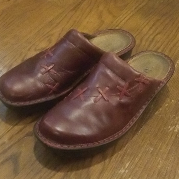 Naot | Shoes | Beautiful Maroon Naot Clogs | Poshmark